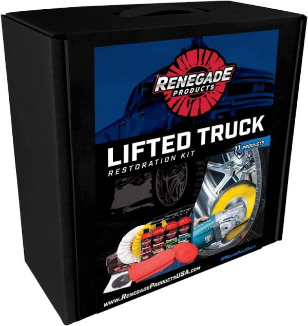 Renegade Products Renegade Polish Kit Semi Truck Pickup Buffing Wheel ...